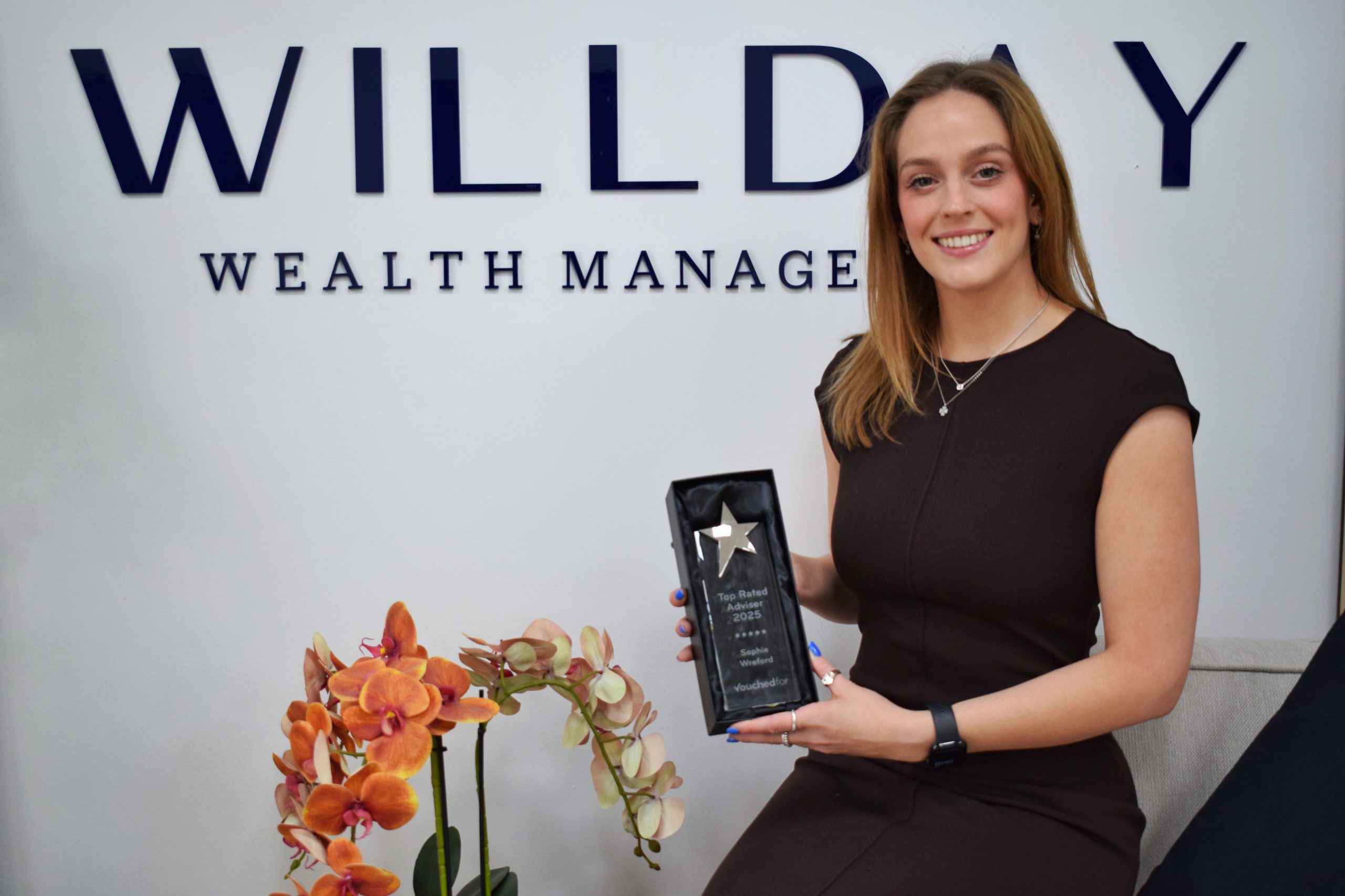 Sophie has been awarded Top Rated Adviser! - Willday Wealth Management